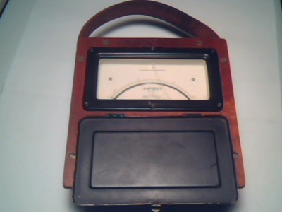 1930s MEGGER AMPERES AC 2A EVERSHED & VIGNOLES vintage test meter ...