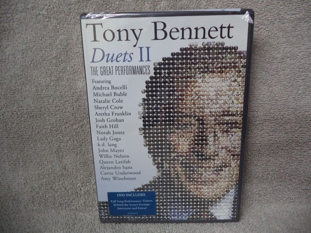 Tony Bennett: Duets II: The Great Performances (DVD, 2012) for sale ...