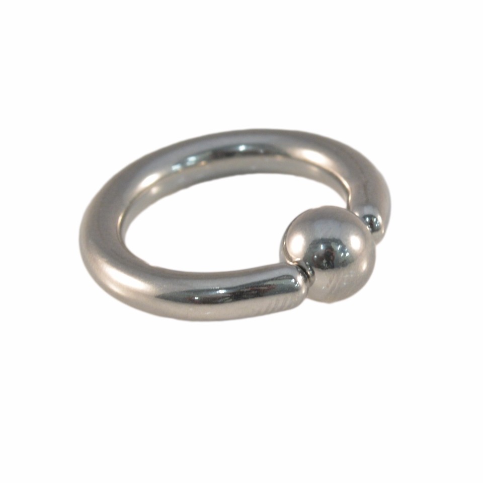 BCR Ball Closure Captive Ring Lip Nose Ear Tragus Septum Ring 316 Steel ...