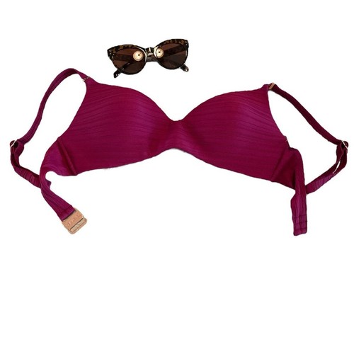 Sea Level Australia Berry Convertible Ribbed Bikini Top size 6 | eBay