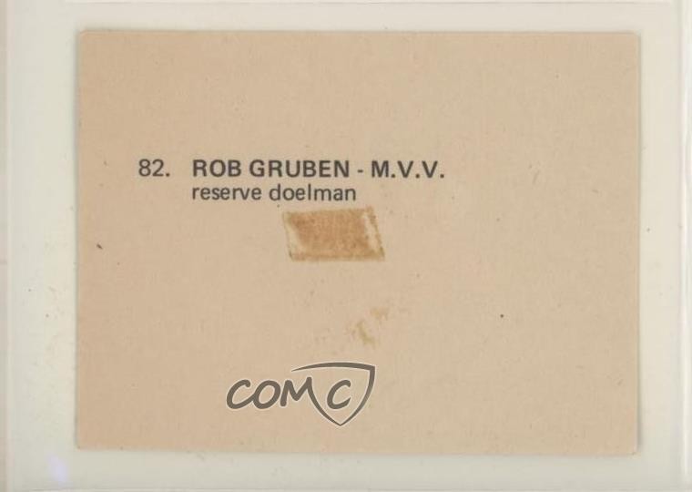 1970-71 Monty Gum Eredivisie Top-Voetballers Rob Gruben #82 | eBay
