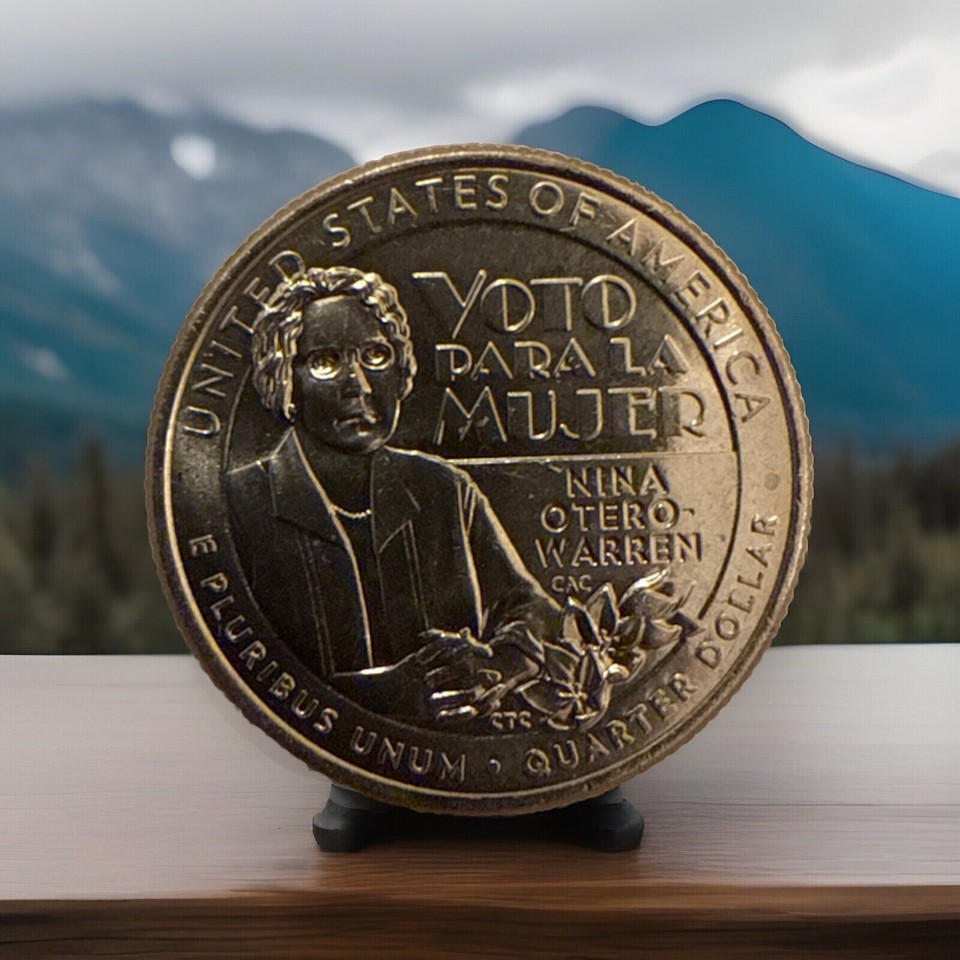 2022 NINA OTERO-WARREN - VOTO PARA LA MUJER - US QUARTER - D- MINT ...