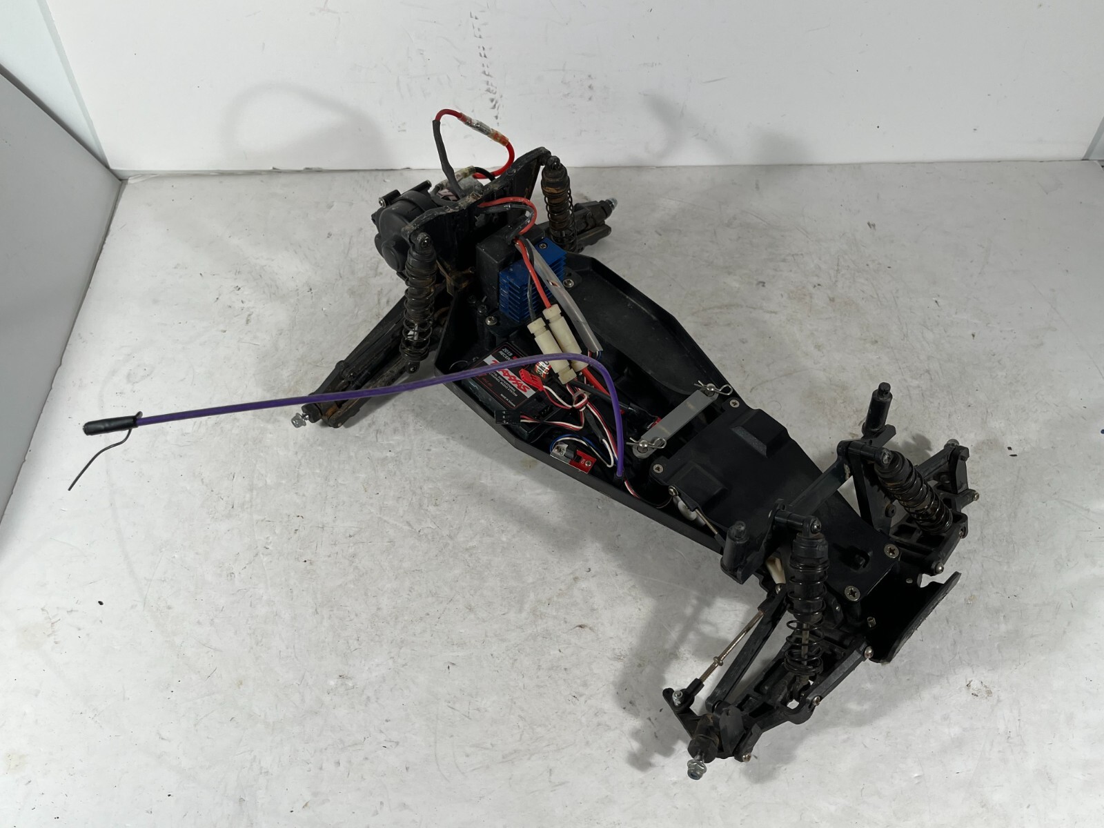 VINTAGE Traxxas Rustler 1/10 2wd Staidum Truck ARTR w/ Original ...