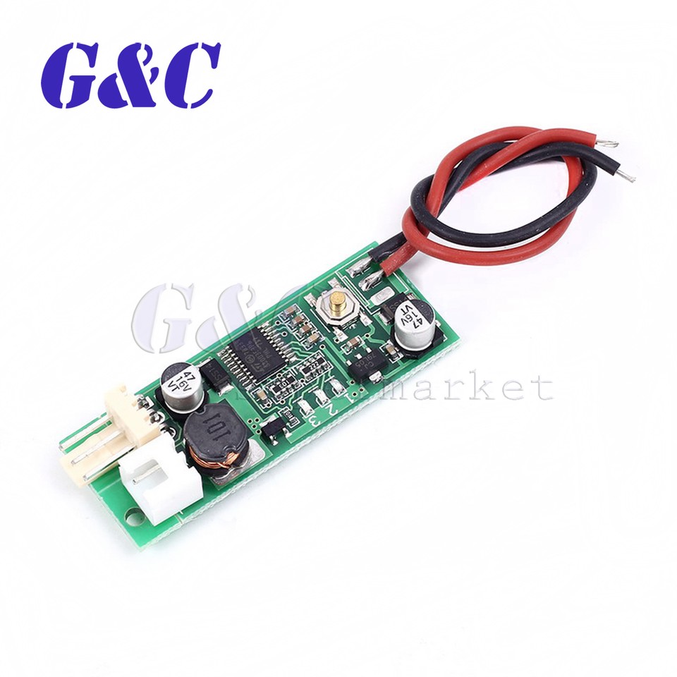 DC12V Temperature Speed Controler Denoised Speed Controller for PC Fan ...