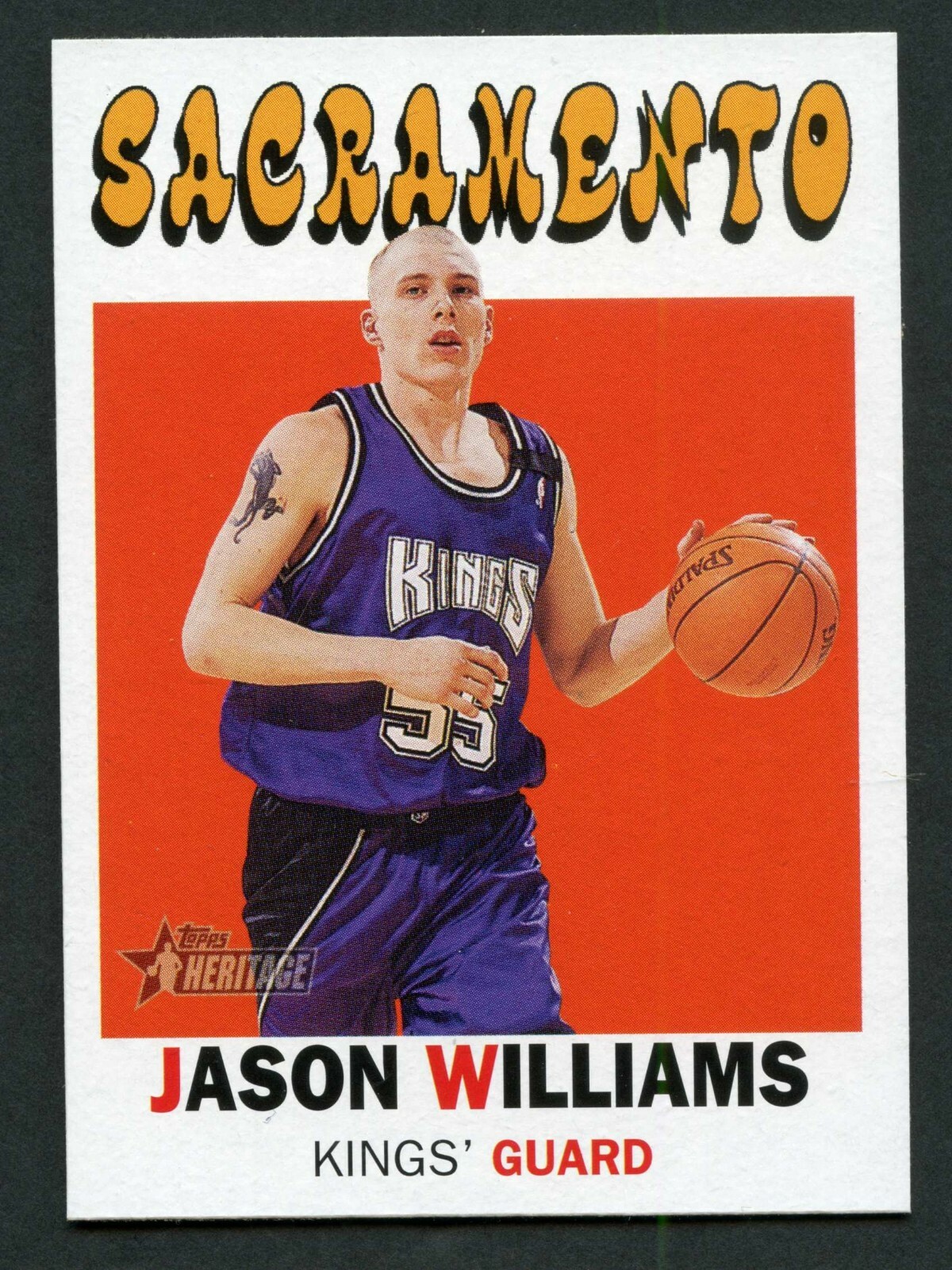 2000 TOPPS HERITAGE BASKETBALL #6 JASON WILLIAMS | eBay