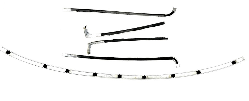 80-96 Ford F150 F250 F350 Bronco—Windshield Reveal Trim Moldings, Full ...