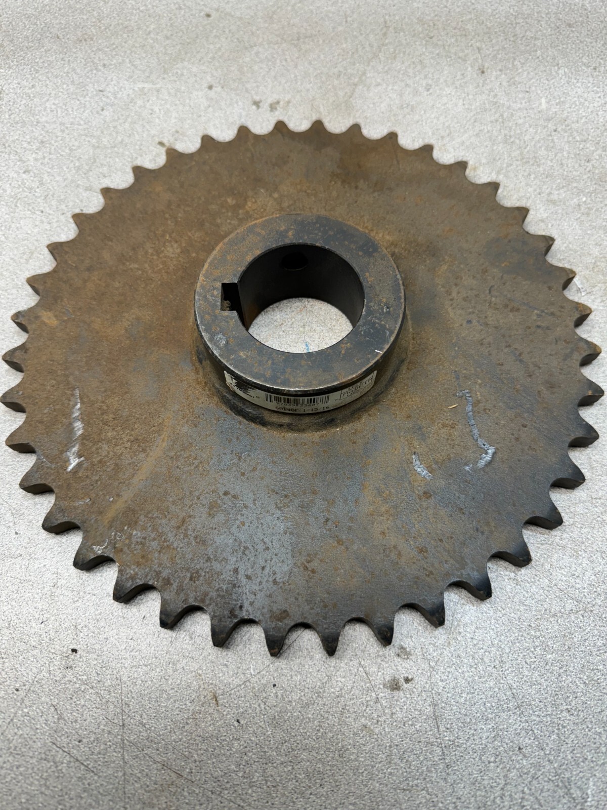 NEW US TSUBAKI 1-15/16" BORE 40 TEETH CHAIN SPROKET 60B40F 1-15/16 | eBay