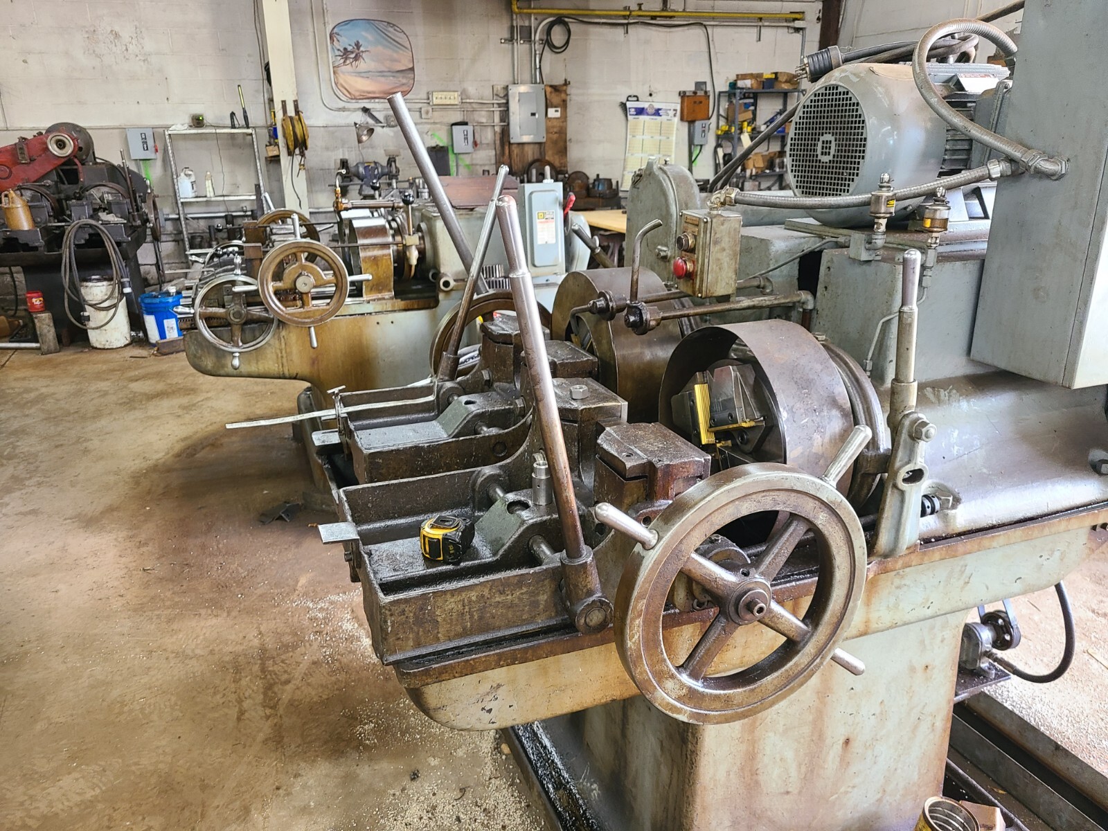 Landis Threading Machine, Double Head, 1/2" to 2-1/2" Threading Cap. | eBay