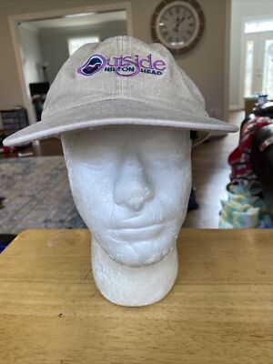 Outside Hilton Head South Carolina Tan Baseball Cap Hat | eBay