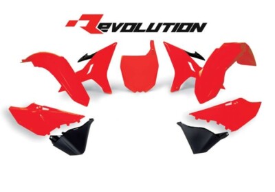 Rtech Kit Plastics Yz Revolution Yamaha Wr 250 2016-2022 Red Neon | eBay