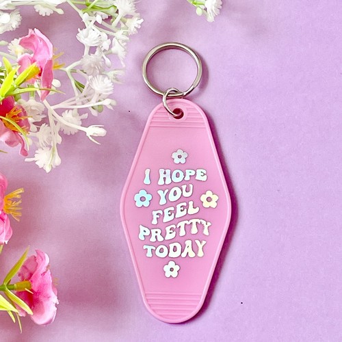 Cute Motel Style Retro Novelty Keyring/ Keychain /Gift Idea / Key Ring ...
