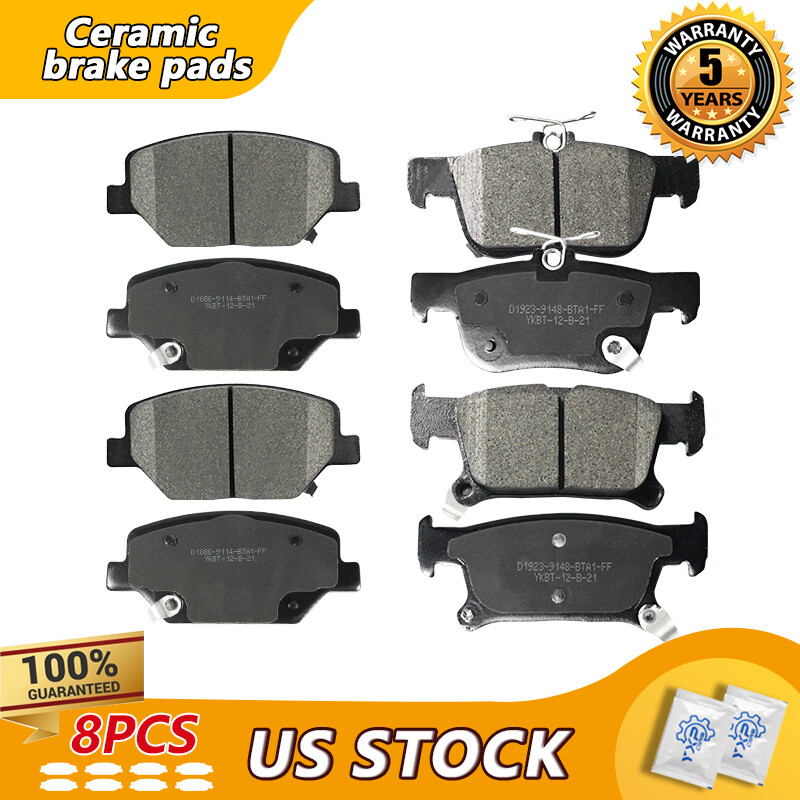 For 2016 2017 2018 2019 Buick Envision,Front & Rear Ceramic Brake Pads ...