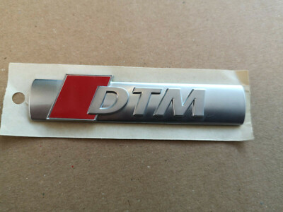 DTM Rear Plate Emblem OEM 3B0-853-675-AB-GQF AUDI MEGA SALE | eBay