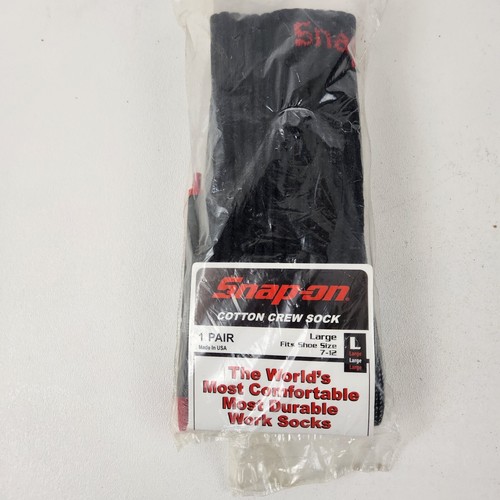 Snap-on Tools Large (Size 7-12) Cotton Crew Socks Made In The USA | eBay UK