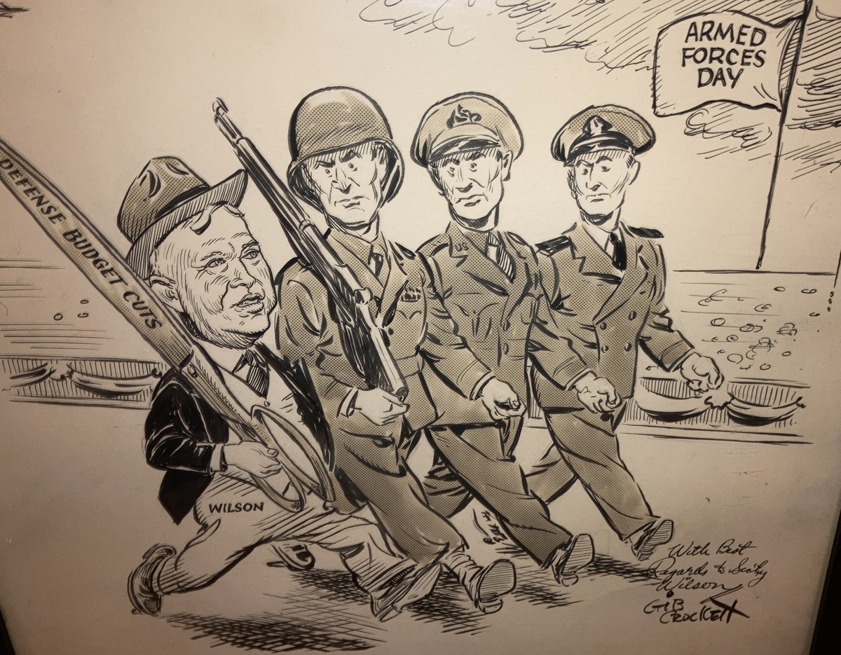 Political Cartoons On Military Spending