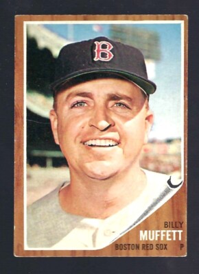 1962 Topps #336 Billy Muffett Boston Red Sox EX EX+ | eBay