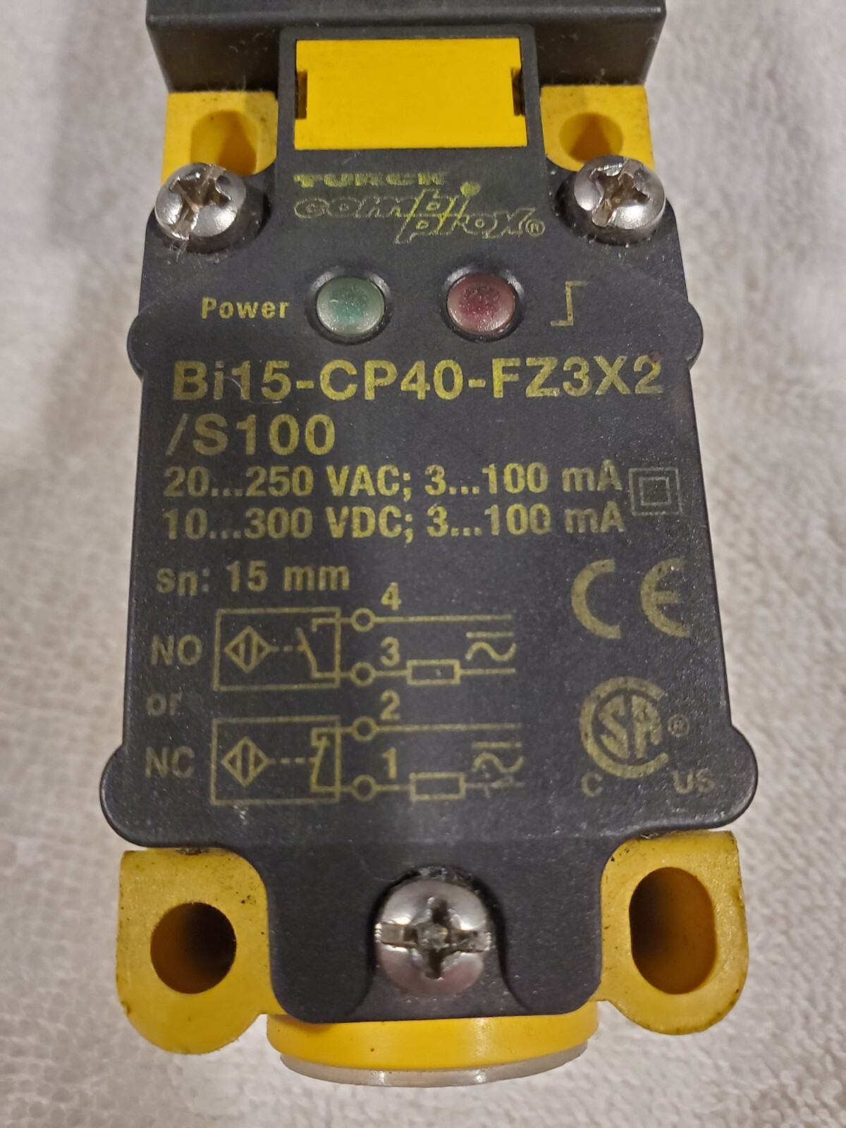 NEW- TURCK Combi Prox Positioning Sensor Valve Bi15 CP40 FZ3X2 /100 | eBay