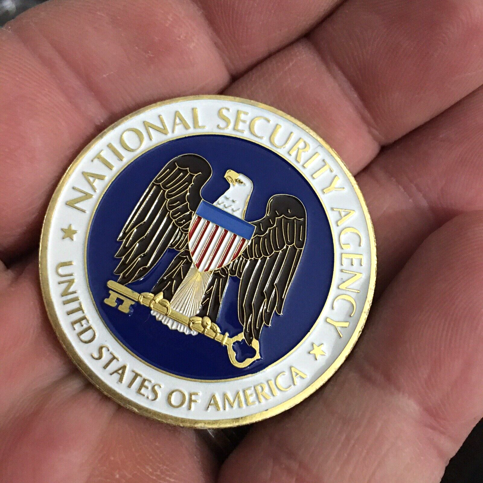 NSA US National Security Agency WASHINGTON DC Challenge Coin 💥WITH CASE ...