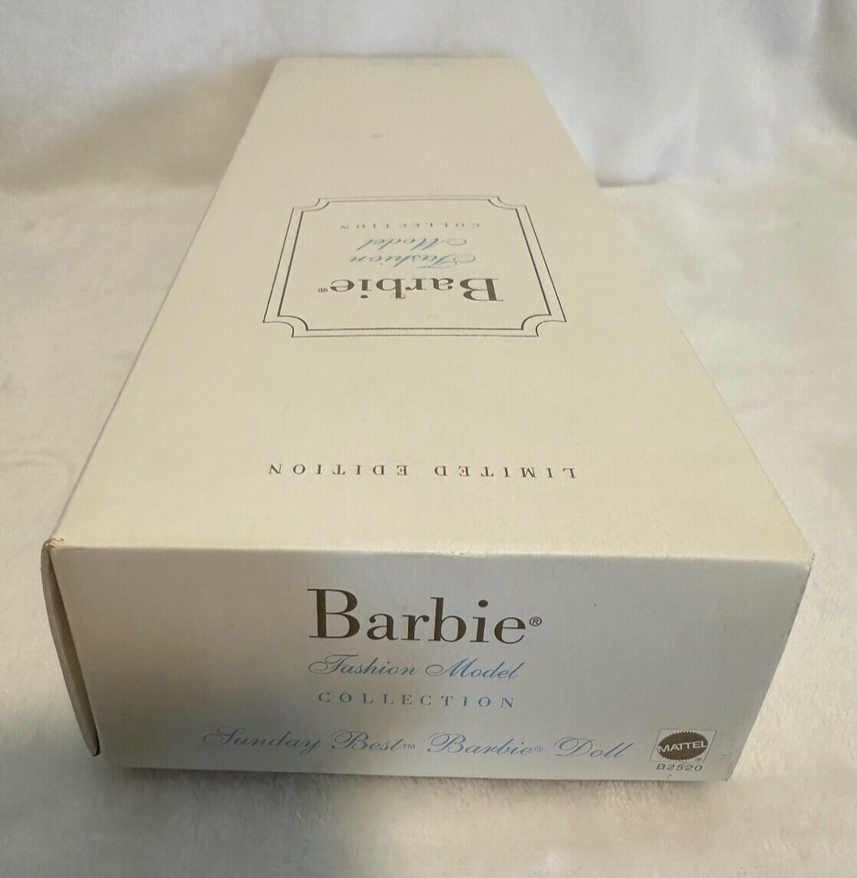 Barbie BFMC Sunday Best Genuine Silkstone Doll Limited Edition 2002 ...