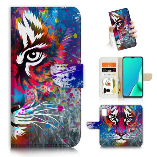 ( For Optus X Tap 2 ) Wallet Flip Case Cover AJ23953 Tiger | eBay