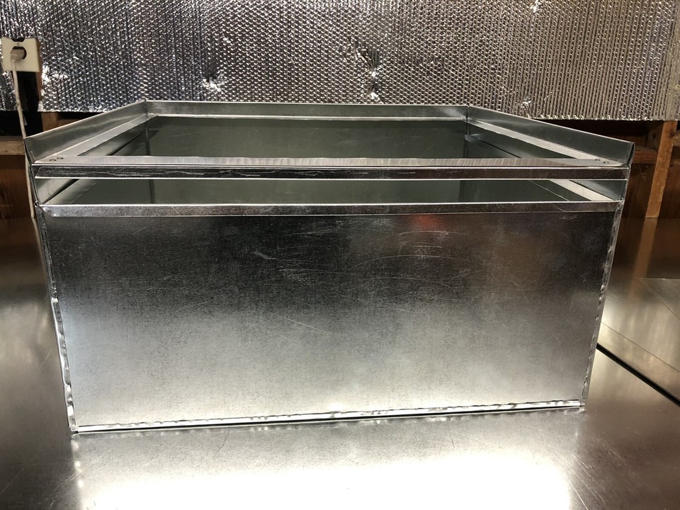 17 3/4”x21 3/4”x13”Galvanized Return Air Filter Box Furnace Stand 1 ...