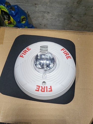 System Sensor PC2W Fire Alarm Horn Strobe Ceiling White Used | eBay