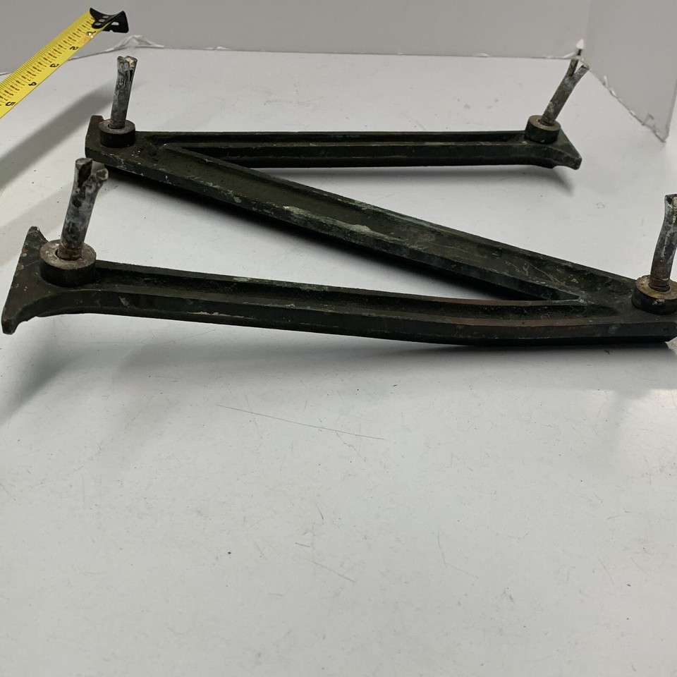 Antique Letter N - Building Marquee Sign Beautiful Cast Bronze Brass ...