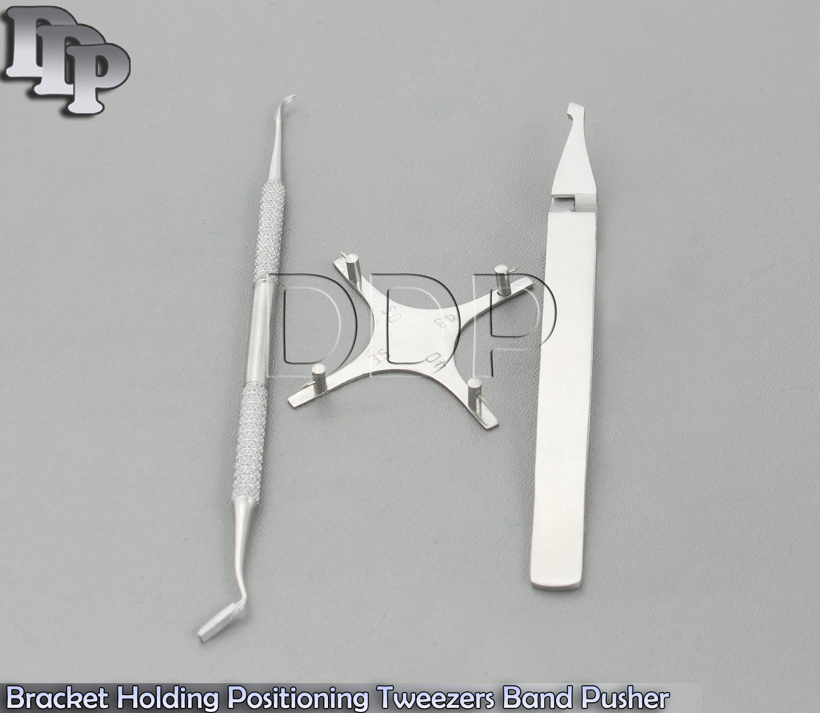 Bracket Holding Positioning Tweezers Band Pusher Scaler Orthodontic Ins ...
