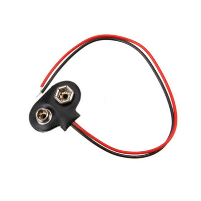 Conectores Pila Bateria 9 Voltios T★Connectors 9V Battery Clip Snap PP6 ...