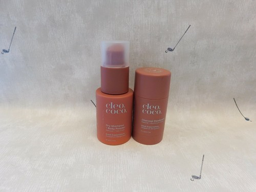 Cleo+Coco Dry Shampoo Body Powder & Deodorant Grapefruit Bergamont | eBay