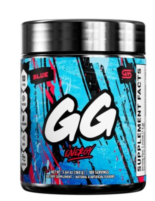 Gamer Supps, GG Energy Blue Raspberry Gaming Powder Energy Drink Exp ...