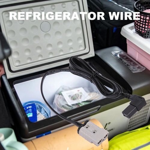 Power cord Lead Cable to Anderson Engel Fridge Plug 12V Right Angle 3m ...