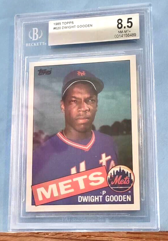 1985 TOPPS DWIGHT "DOC" GOODEN RC #620 BGS 8.5 | eBay