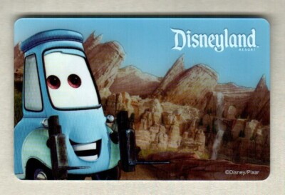 DISNEYLAND Cars, Guido 2013 Park Admission Card ( $0 ) | eBay