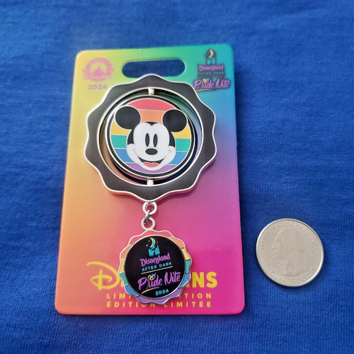 2024 Disneyland Pride NITE Minnie Mickey Mouse PIN Limited Edition ...
