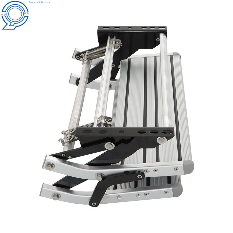 2 Step Pull Out Retractable RV Camper 21.65''W Steps Stair Anti-Slip ...