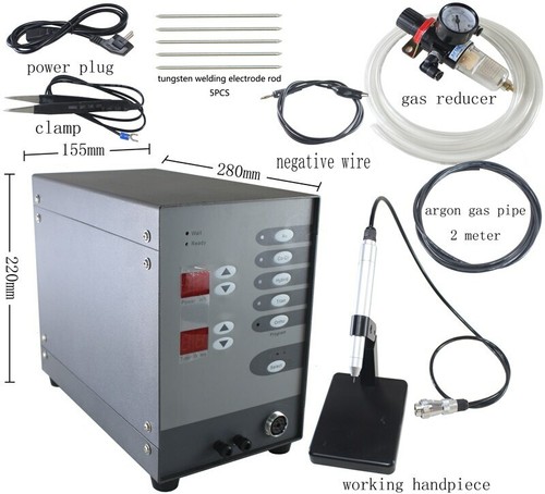 New Automatic Numerical Touch Pulse Argon Arc Welder Dental Spot ...