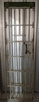 Prison/Jail Cell Door ~Genuine Antique~ | eBay