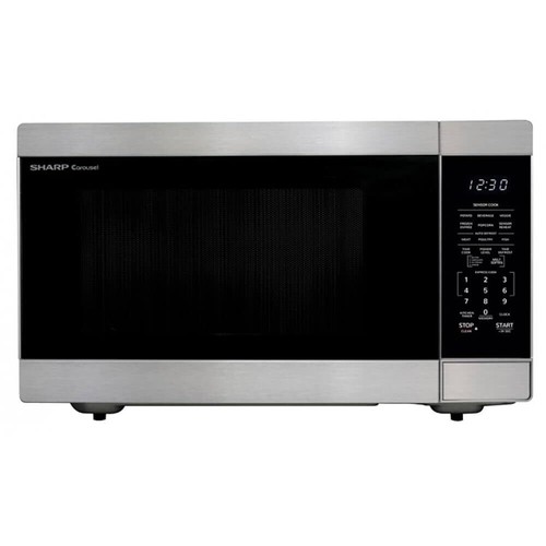 Sharp - SMC2266HS 2.2-Cu. Ft. Countertop Microwave Oven, Stainless ...