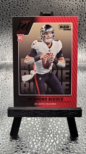 2022 Panini Zenith Desmond Ridder Red Zone Rookie Card #104 Falcons | eBay