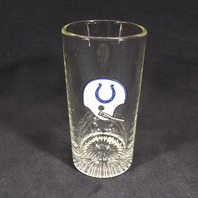 Drinking glass Vintage NFL Baltimore/Indianapolis Colts highball ...