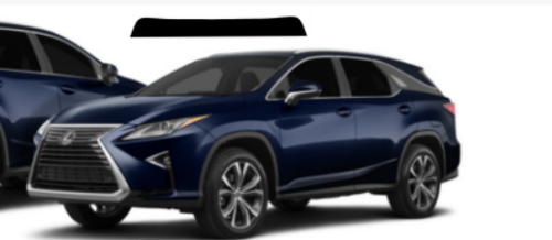 Fits Chevrolet Traverse 13-17 Windshield Tint Visor Sun Strip | eBay