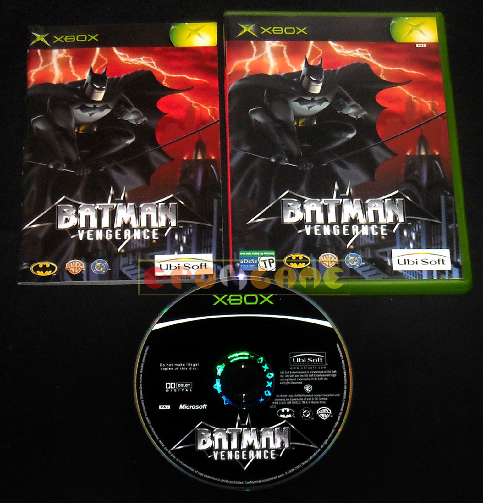 BATMAN VENGEANCE XBOX Versione Ufficiale Italiana - COMPLETO | eBay