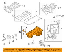 Porsche OEM 13-15 Cayenne-engine Oil Pan 95810705520 for sale online | eBay