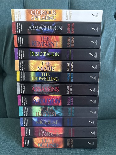 Complete 1-12 Left Behind Series Trade Paperback Books, Lahaye, Jerry ...