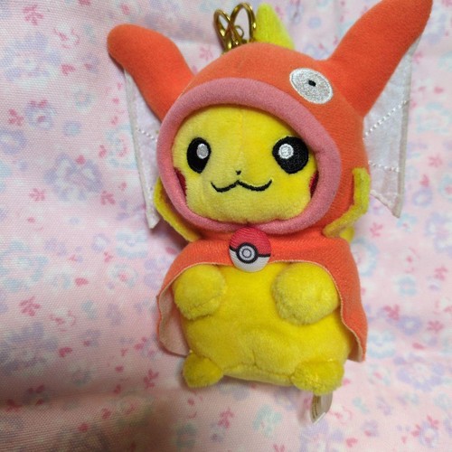 Pokemon Pikachu & Magikarp Poncho Mascot Keychain | eBay