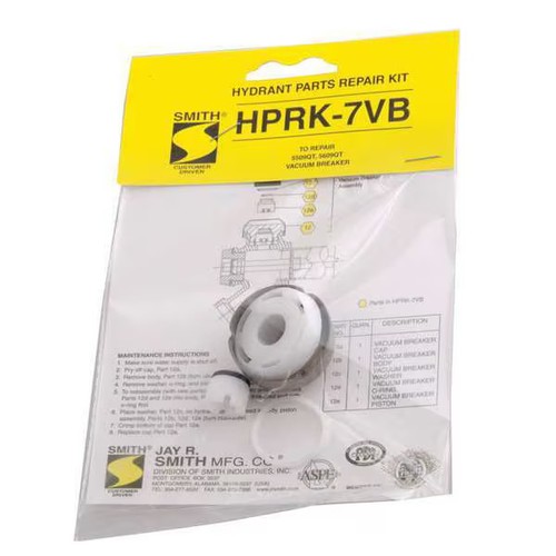 Jay R. Smith Manufacturing Hydrant Parts Repair Kit Vacuum Breaker HPRK ...