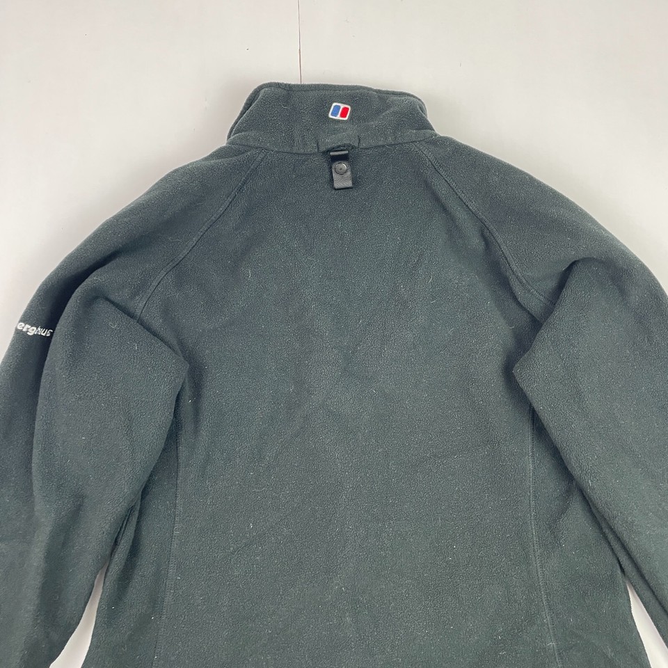 BERGHAUS Fleece 12 Black Full Zip Womens Jacket Lining Pockets | eBay