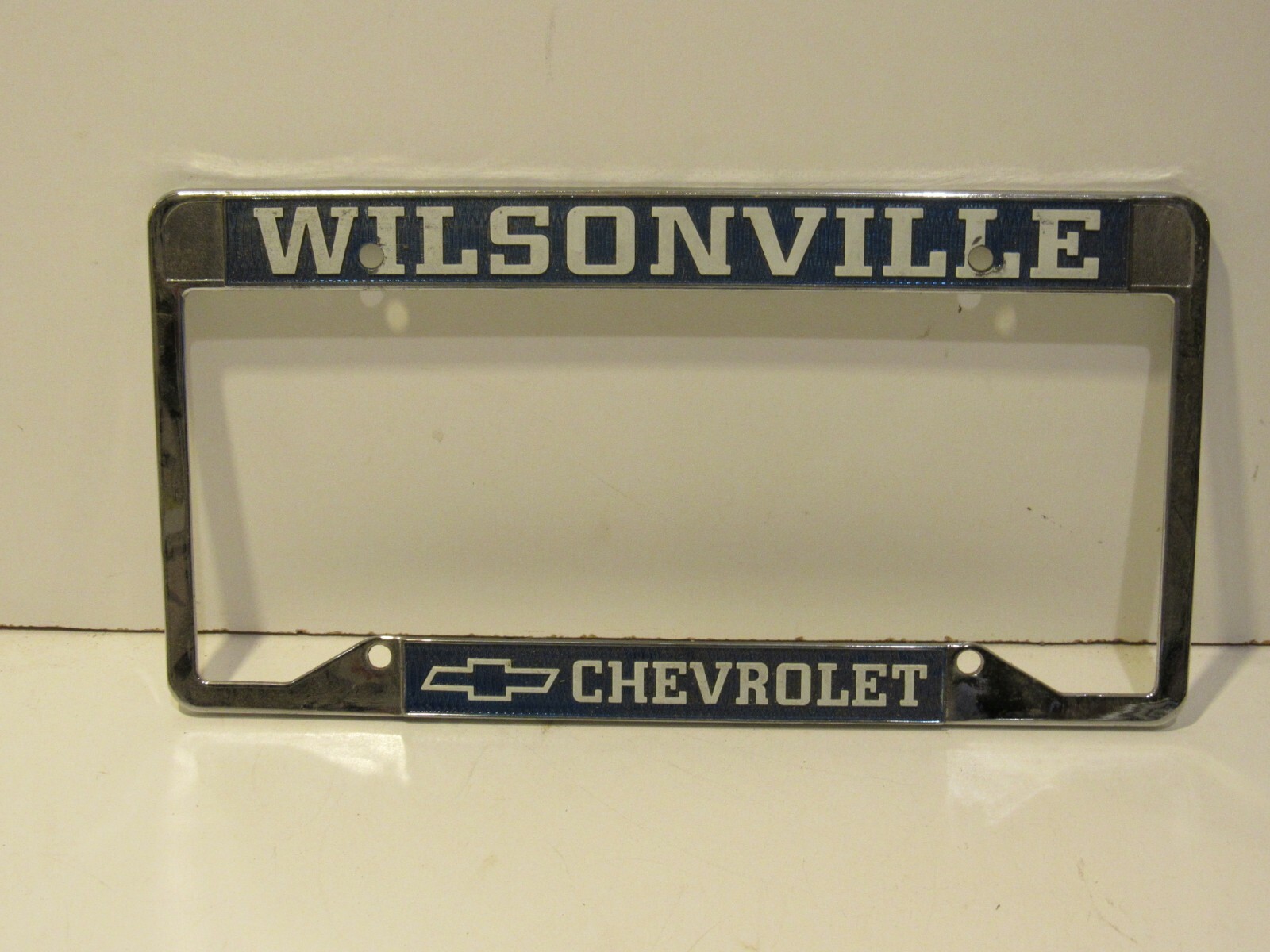 Wilsonville Chevrolet Dealership Metal Frames License Plate Frame | eBay