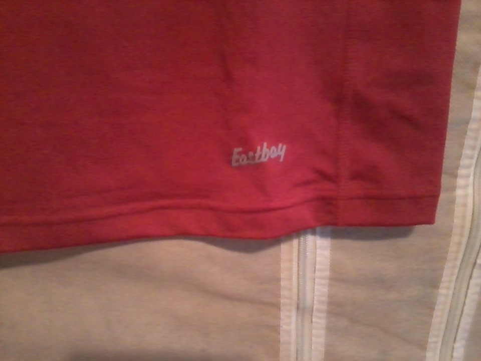 EASTBAY COMPRESSION SHIRT SOLID RED WOMEN SIZE XL POLYESTER/SPANDEX ...
